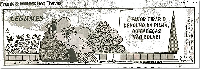Historias em quadrinhos & tirinhas de jornal: Frank & Ernest, Bob Thaves