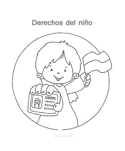 Derecho a la identidad para colorear - Imagui