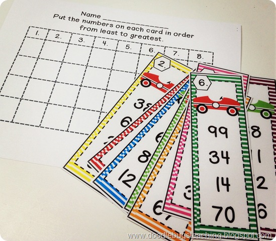 Doodle Bugs Teaching {first grade rocks!}: Number Unit! Numbers 1-120