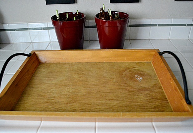 Music Sheet Tray Makeover