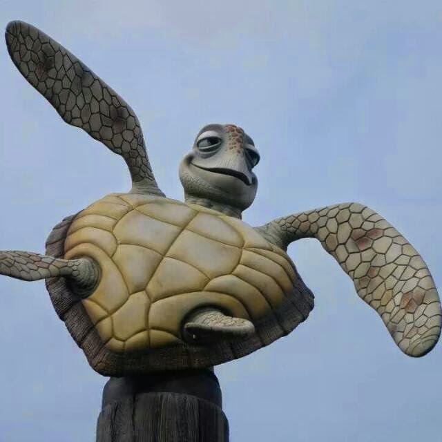 El Blog de Kai: Crush, la tortuga marina de la película: Buscando a Nemo.