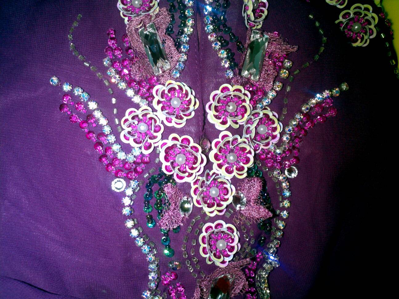 Jahitan MANIKqueen: manik leher untuk raya