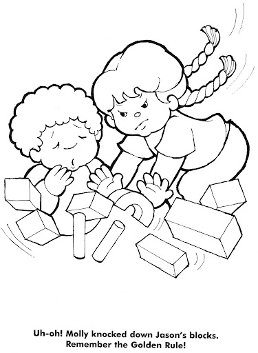 Matthew 7 12 Golden Rule Coloring Page Coloring Pages