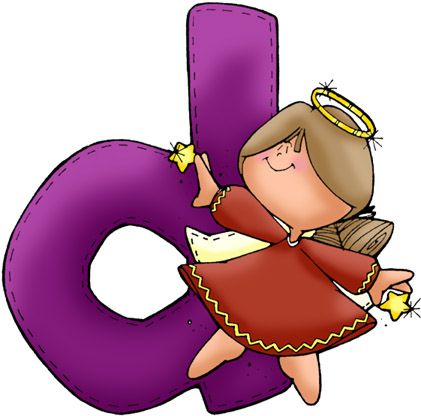 ABECEDARIO ANGELITOS LETRAS ANGELITOS