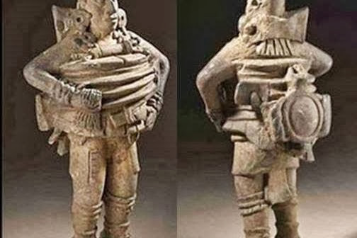 Intriguing Phenomena: Mayan space traveler
