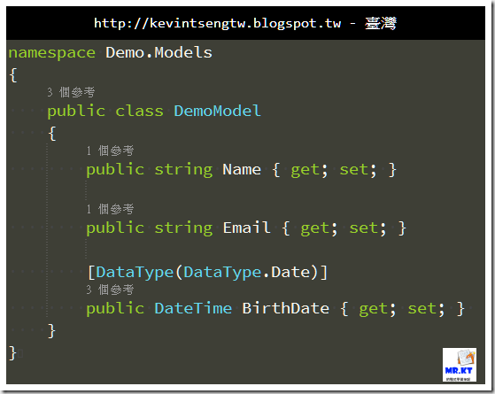 Mrkt 的程式學習筆記 Aspnet Mvc 下拉選單的日期選擇器 Part3 Editor Templates