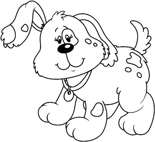 Siluetas de perros para recortar - Imagui