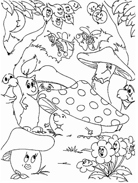 COLOREAR DIBUJOS DE SETAS