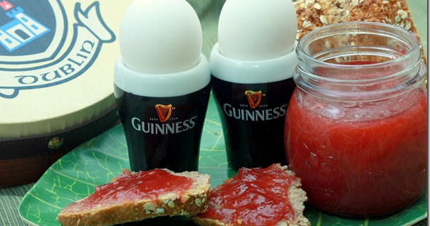 The Culinary Lens: Irish Brown Bread and Rhubarb Jam