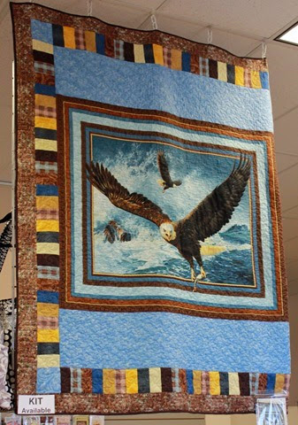 Fabric Mill: Eagle Scout quilt kit now available!