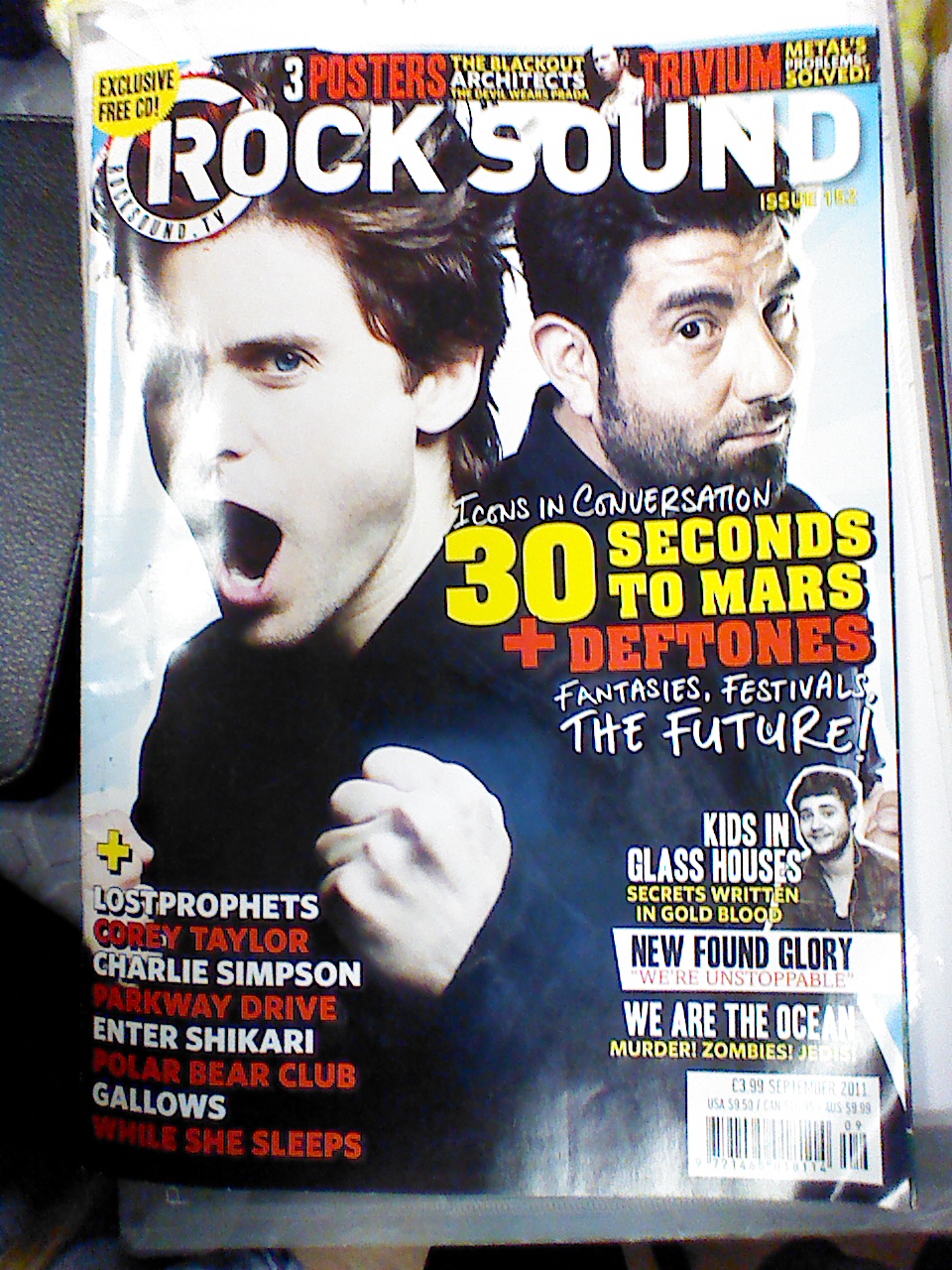 Natalie's Media Blog - Main Task: Rock Sound Magazine Analysis