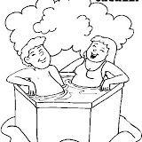 JACUZZI DIBUJO PARA COLOREAR