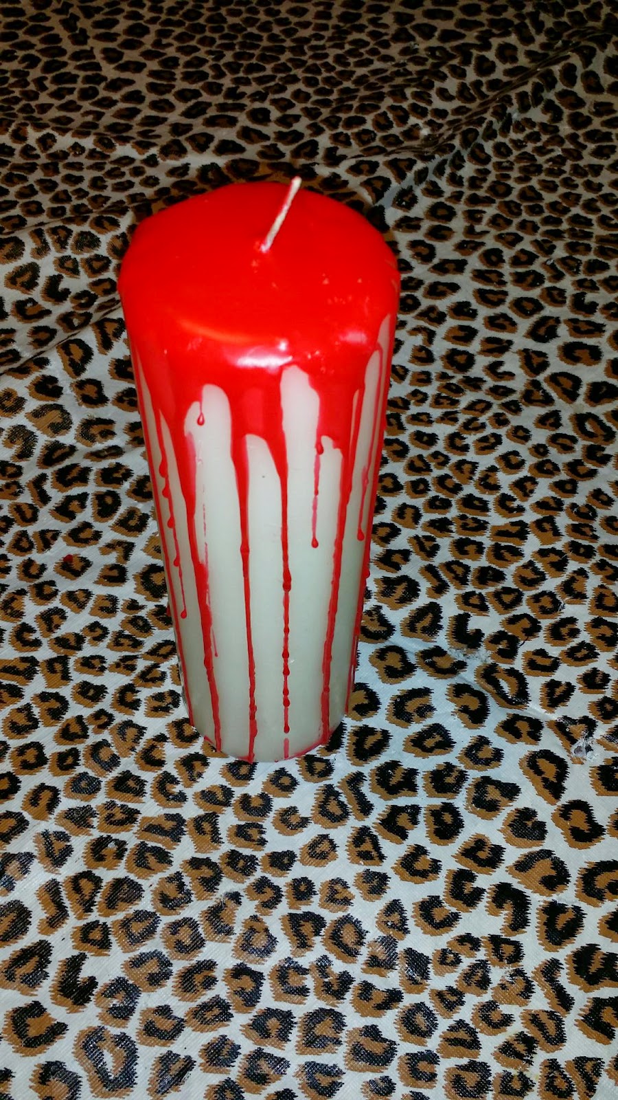 diy: Easy diy Bloody candle