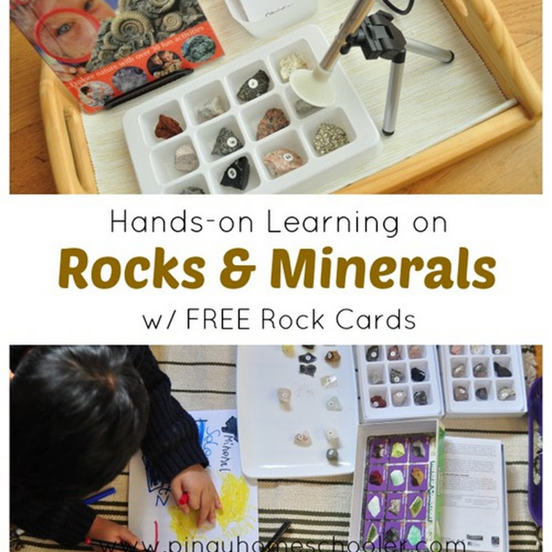 Study of Rocks and Minerals for Kids (with FREE Cards) | The Pinay ...