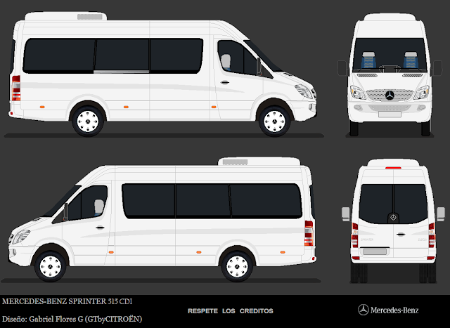 Bases Chile: Mercedes-Benz Sprinter 515 CDI