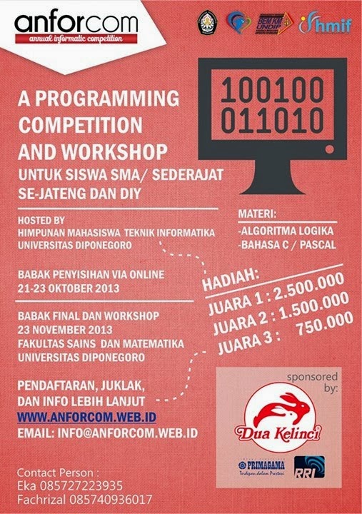 Kekayaan Alam: Lomba Programming SMA