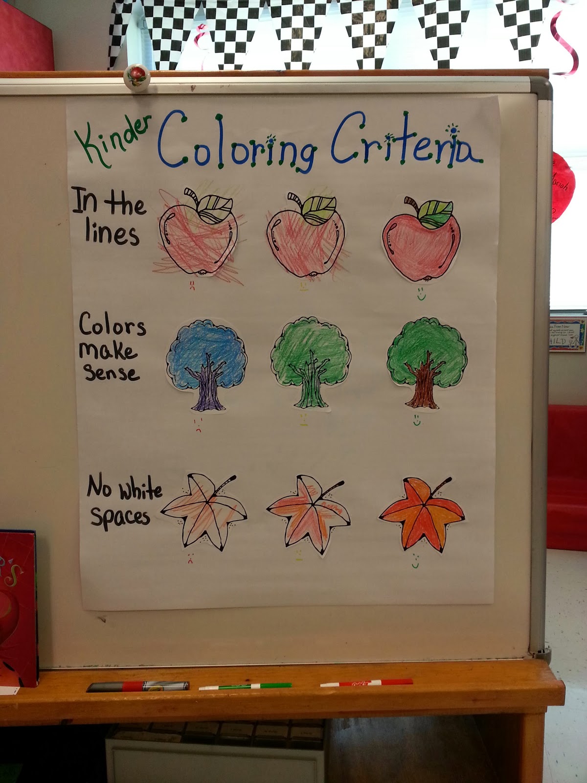 Mrs. Williams Kindergarten Classroom: Coloring Criteria