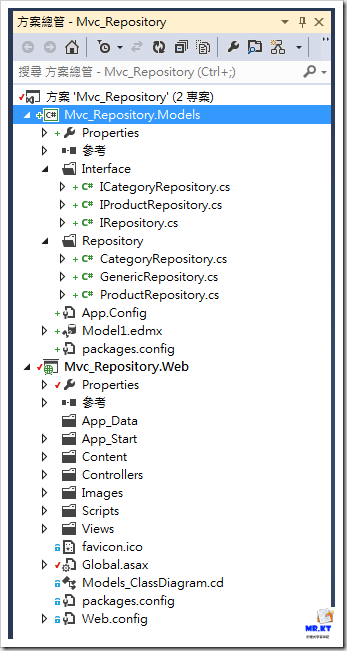Mrkt 的程式學習筆記 Aspnet Mvc 專案分層架構 Part4 抽出 Model 層並建立為類別庫專案