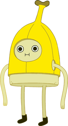 Cartoon network shows: Adventure time the return of banana man!!!