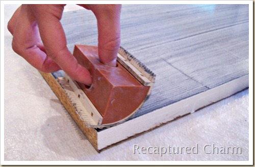 Recaptured Charm: How to Use a Wood Graining Tool