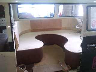 Colin Rouse Auto Trim : VW Bay Window Custom Interior