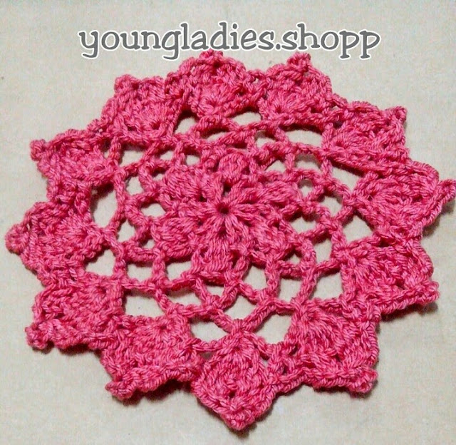 youngladieshome: mini doily crochet pattern