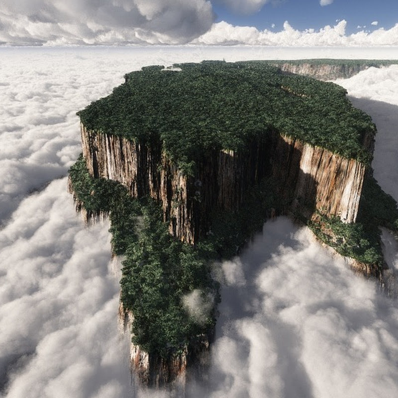 Tabletop Mountains or Tepuis of Venezuela | Amusing Planet