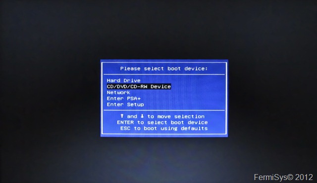 FermiSys: repair laptop-factory restore FermiSys: repair laptop-factory restore