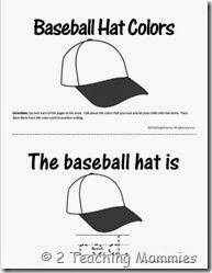Baseball Count and Color Books • A Teaching Mommy