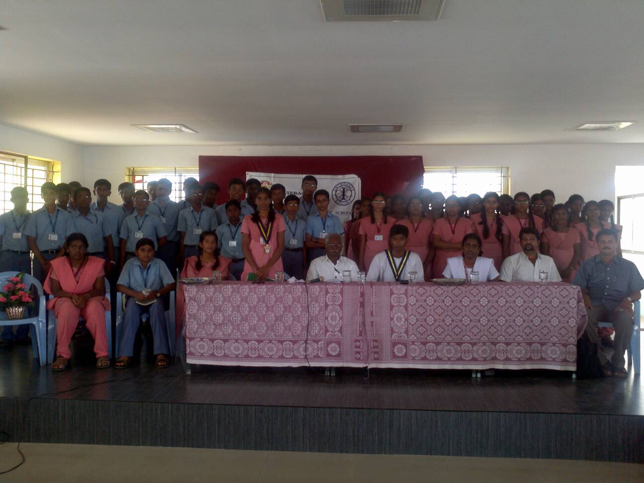 Rotary Club of Madurai West: interact installation at mahatma baba ...