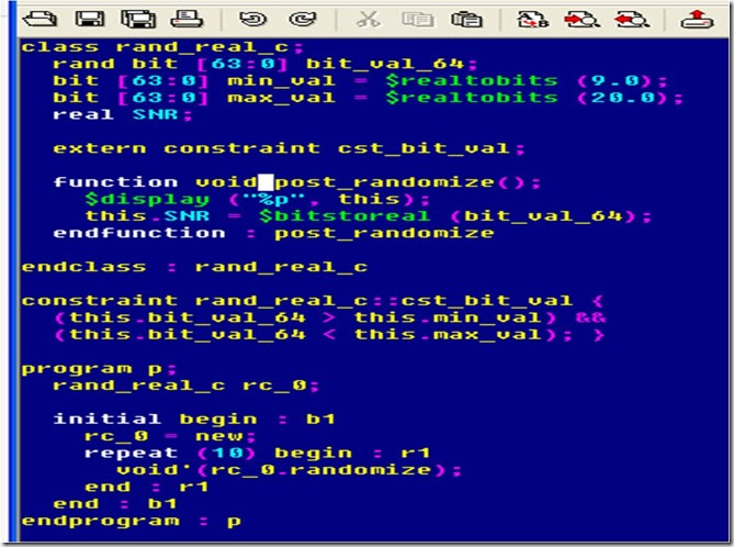 Systemverilog For Verification Real Number Randomization In Systemverilog