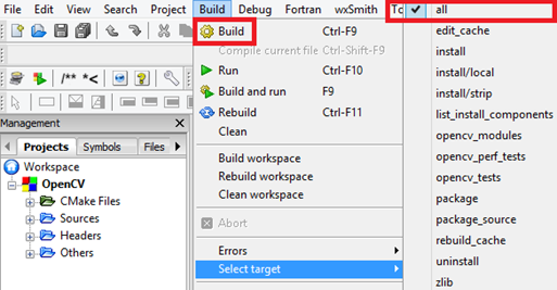 Compilar Opencv Con Cmake Para Codeblocks