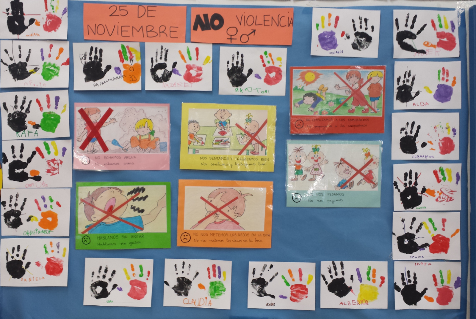 El blog de la Maestra Sonia: No a la violencia