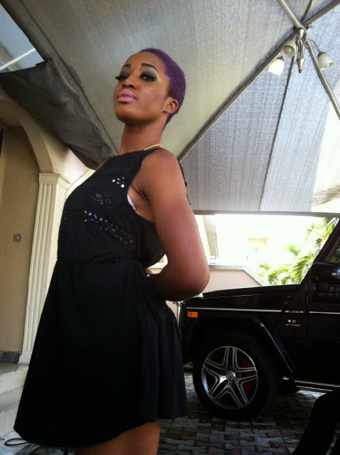 Mz. NeoN-Nigeria: WOULD YOU ROCK PURPLE HAIR?