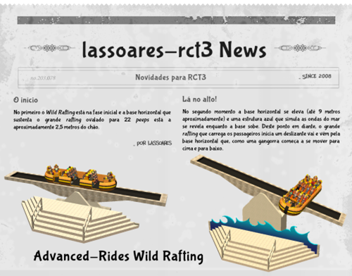 As idas e vindas do Advanced-Rides, ou seria de seus novos CFRs ...