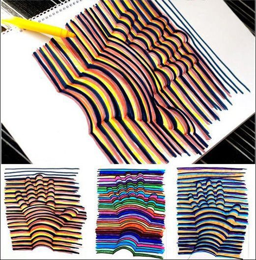 Create 3D Hand Image with Sketches and Drawing Sheet