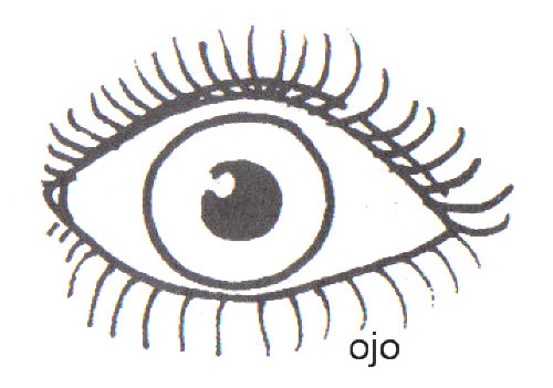 DIBUJOS PARA COLOREAR OJOS