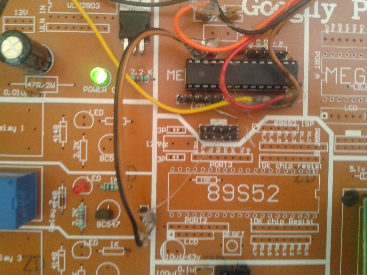 My Embedded Projects Gsm Based Substation Monitoring And Control System