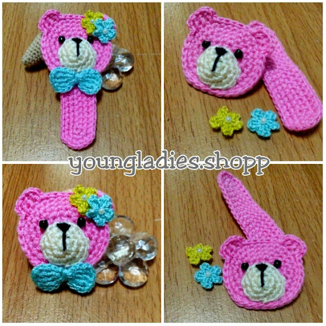 youngladieshome: Cord Holder Crochet 2 [ with diagrams ]