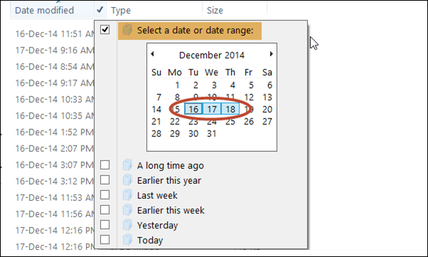 วิธีค้นหาไฟล์ และ โฟลเดอร์ ด้วย Date modified ใน Windows 8/8.1 ...