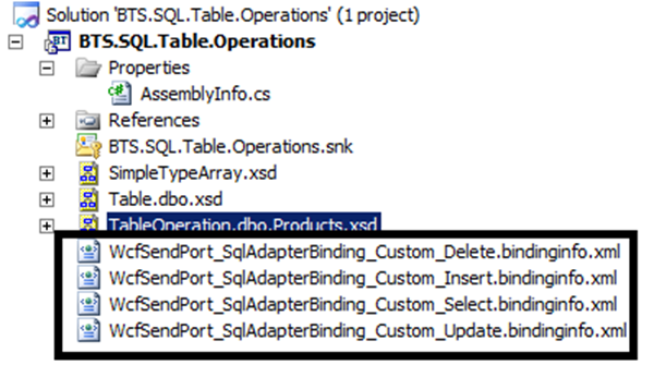 Biztalk Adapter Pack 2010 Wcf Custom With Sqlbinding Table Operations Through Messaging Solution