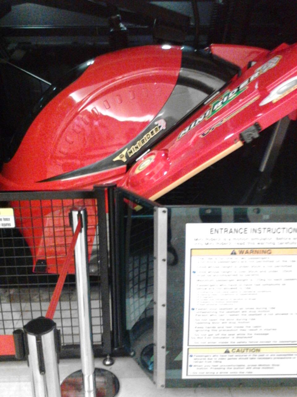 Konah & blog: X-Rider 4D Simulation Ride, The Garden Mall