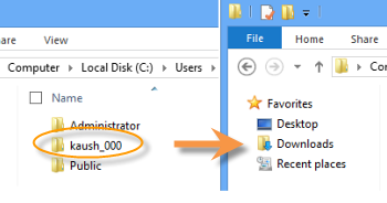 How to Rename the User Folder in Windows 8?