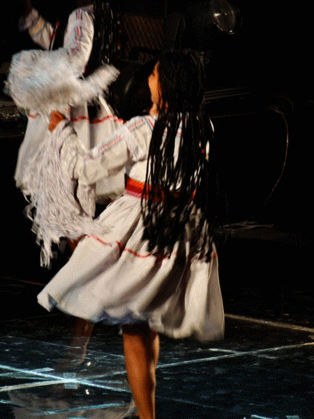 John and Maggi in South America