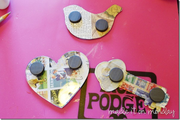 The Monday Blog: Kids-Can-Make Mod Podge Magnets
