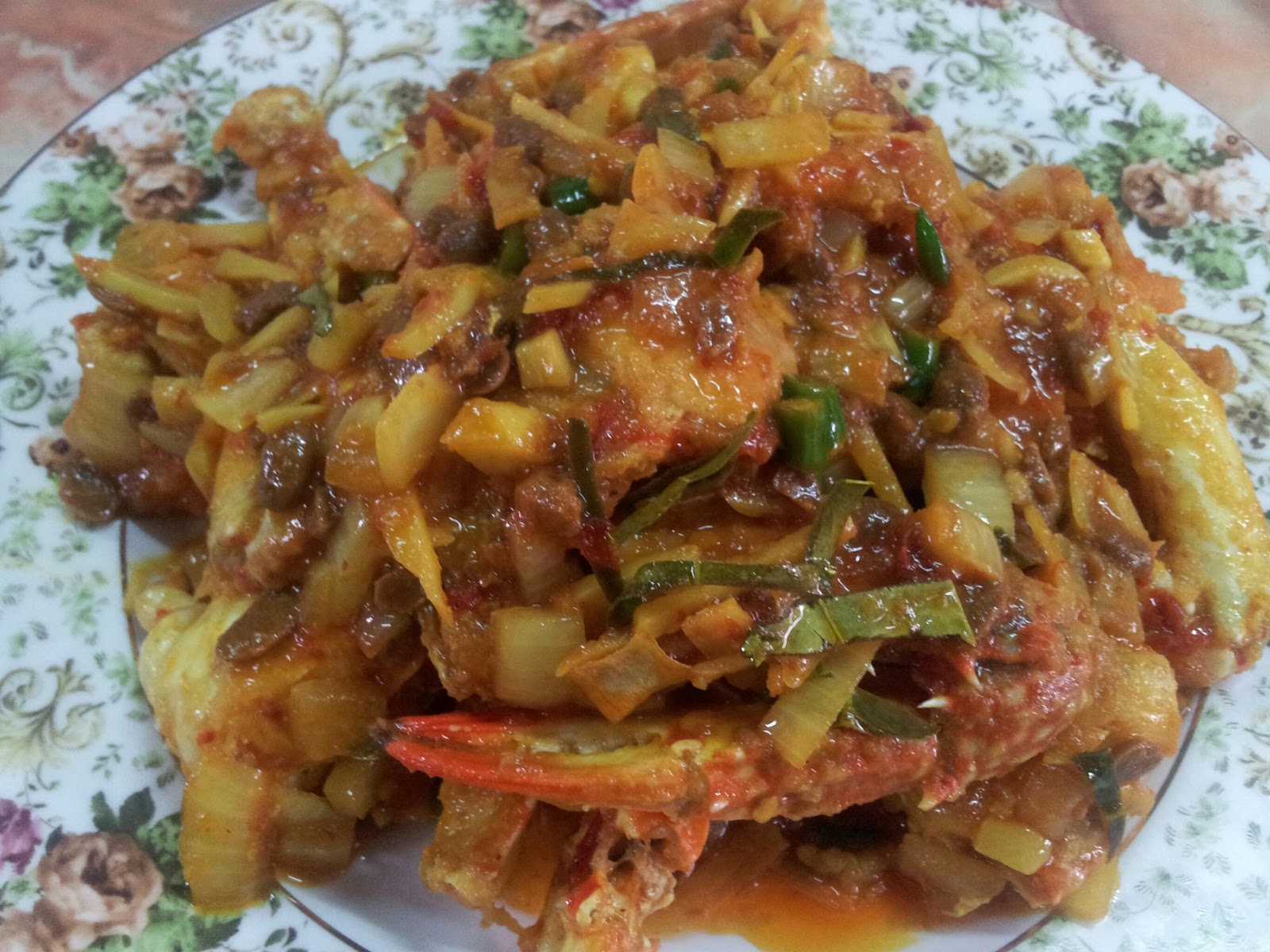 DUHAI HATI: Ketam masak tauchu