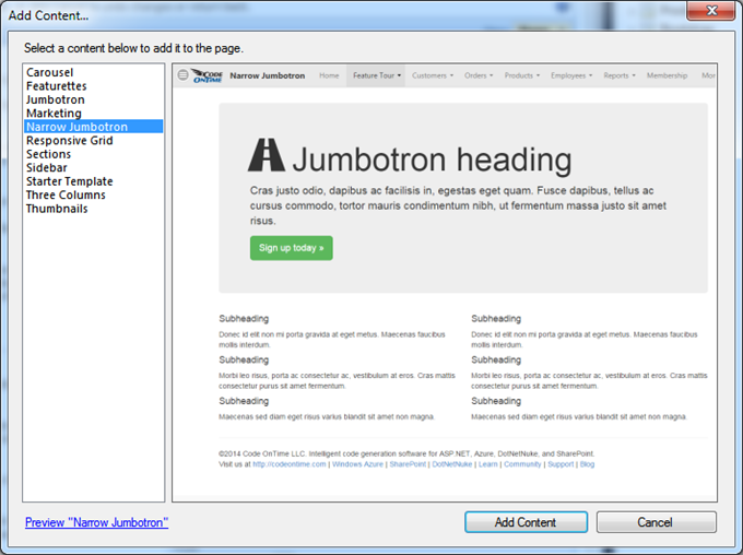 Bootstrap Integration; Touch UI Gets Adaptive Filtering, and “Type to ...