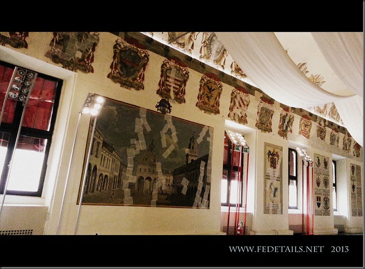 FEdetails.net: Dentro al Castello Estense – La sala degli Stemmi
