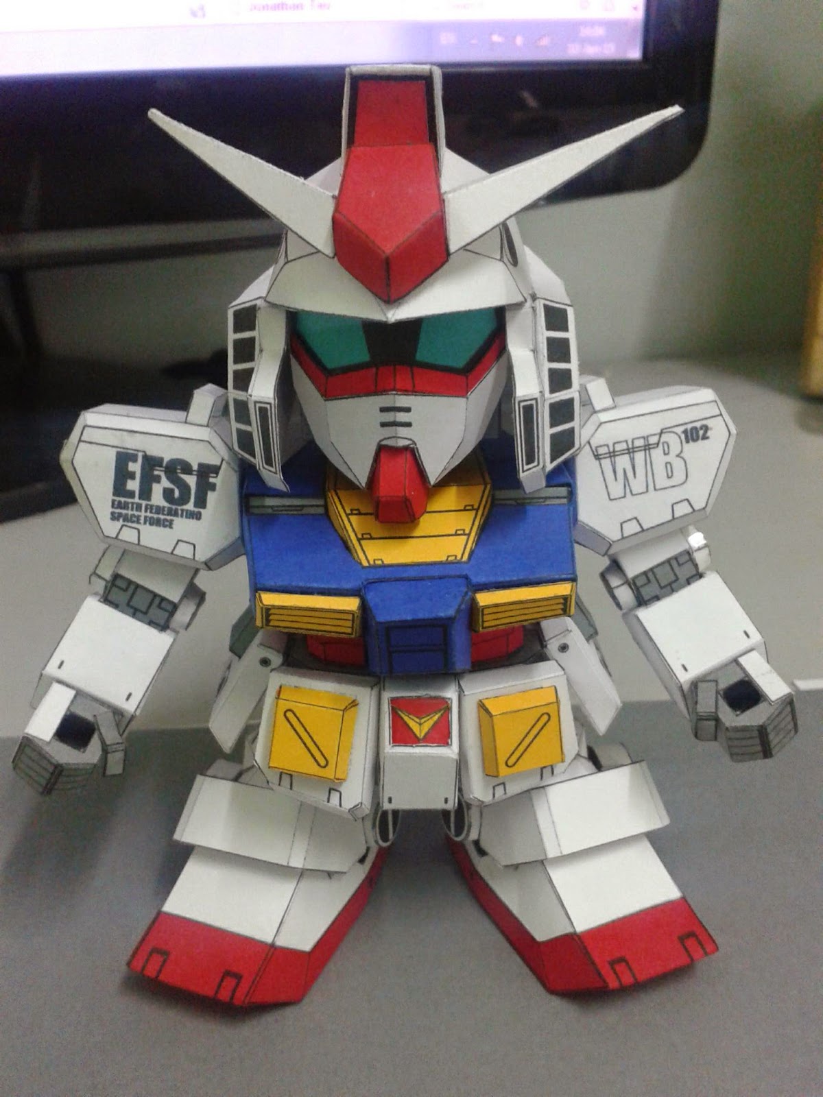 ♒Rayder's Crimson Cape♒: Gundam Papercraft