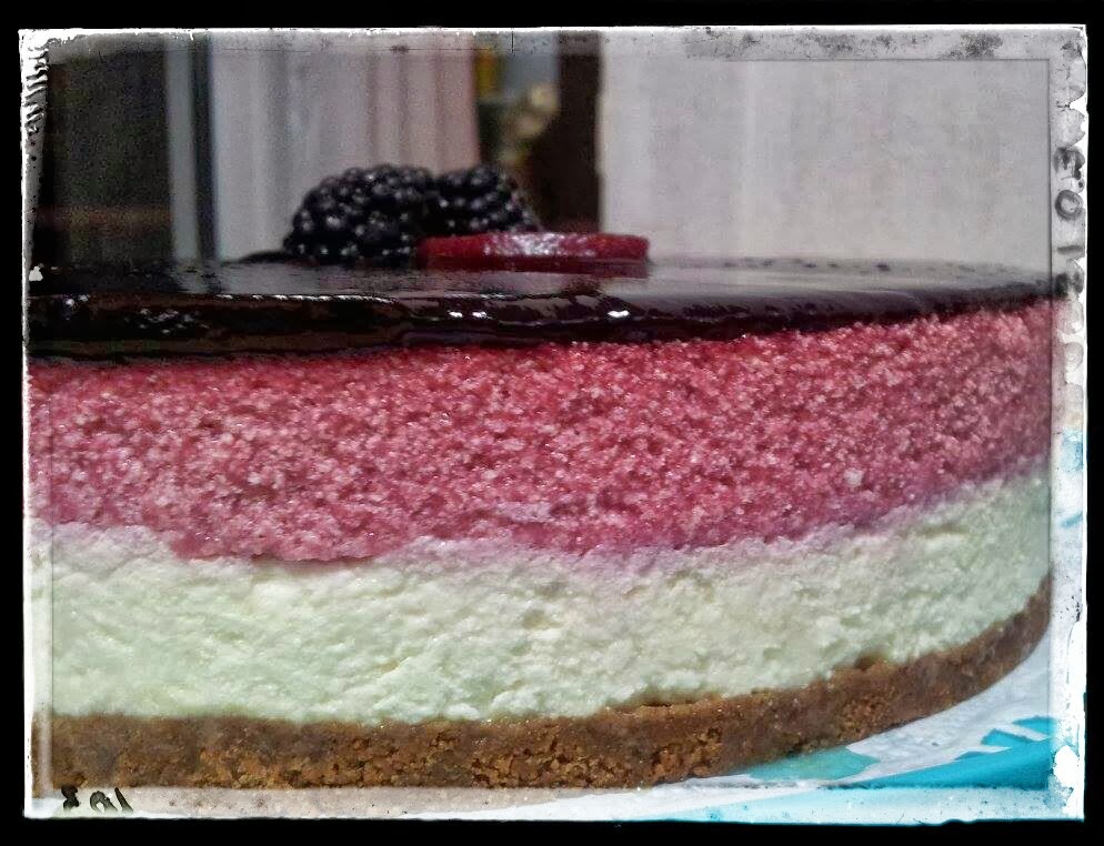 La pâtisserie et moi: Bavarois Spéculos - Fruits rouges